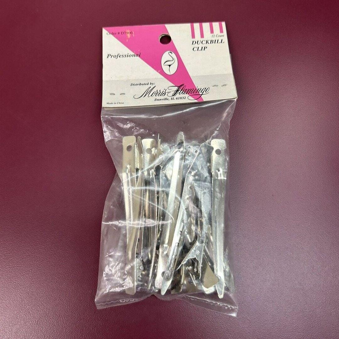 Vtg Morris Flamingo Metal Duckbill Clips 12ct - Etsy