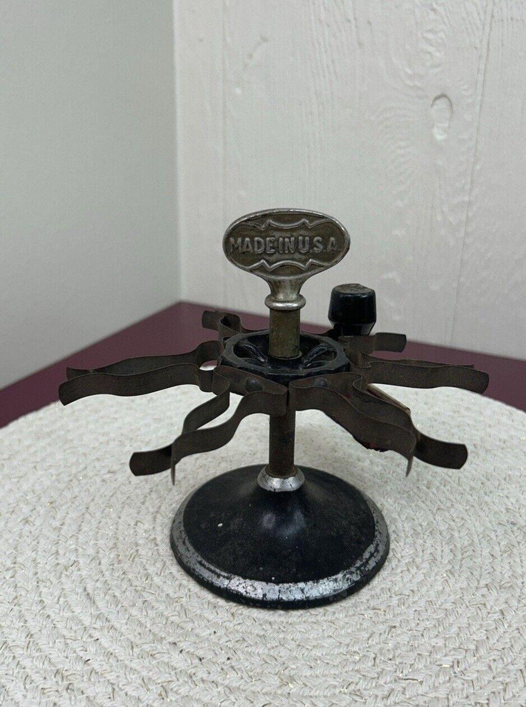 Vintage Universal Rubber Stamp Holder Carousel Stand Antique Steampunk ...