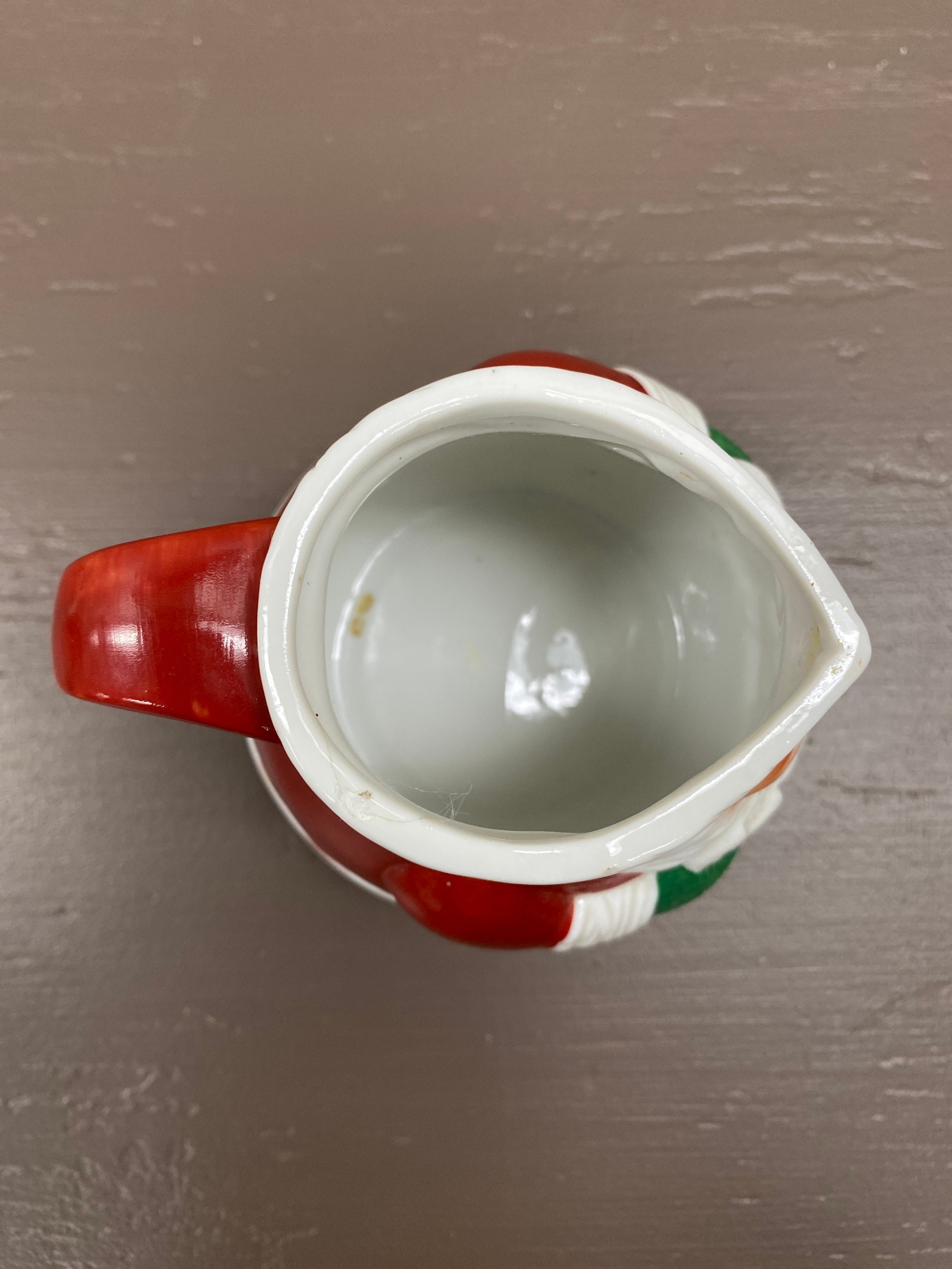 Avon Ceramic Jolly St Nicholas Santa Creamer 1983 - Etsy