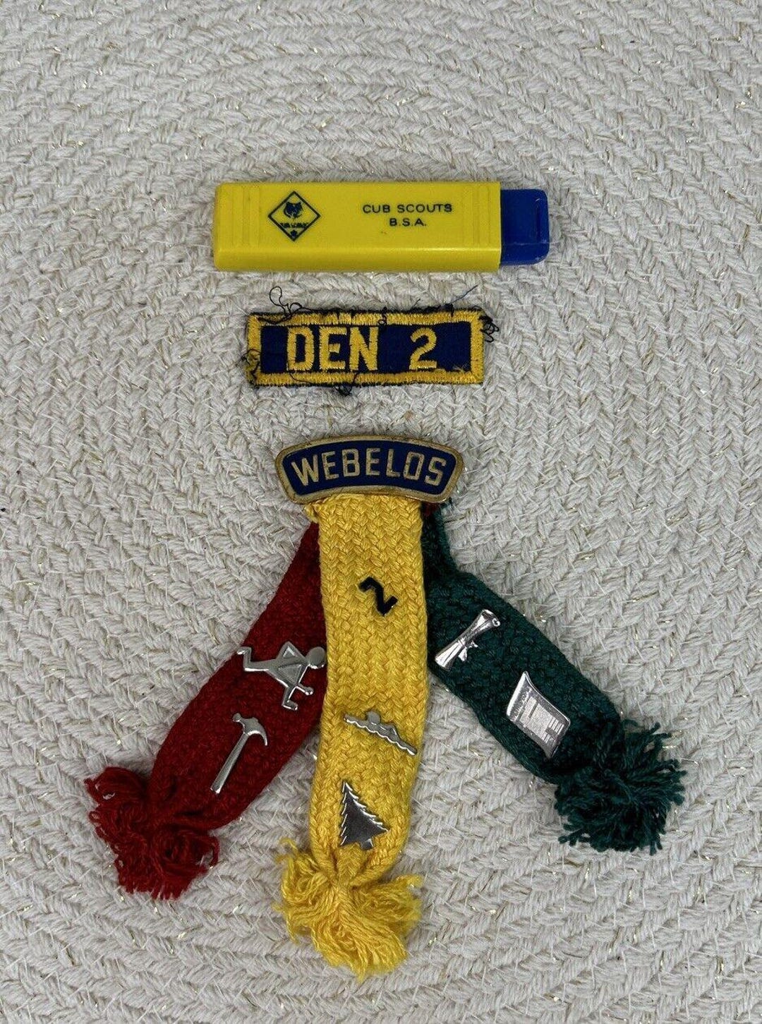 Boy Scouts of America Webelos Badge 7 Activity Pins Ribbon Patch ...