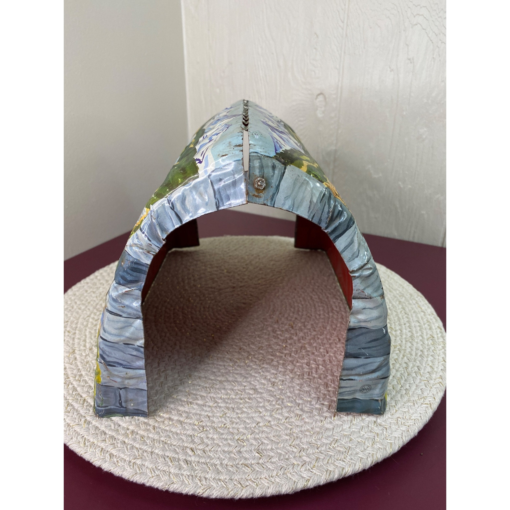 Antique Marx Tin Lithograph Railroad Train Tunnel 1930s - Etsy