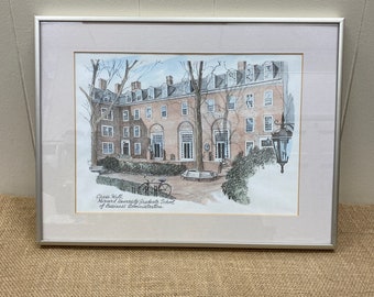 Harvard Drawing - Etsy