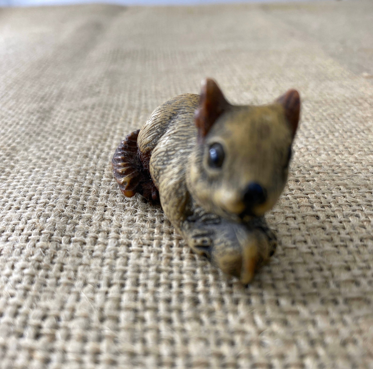 Mini Resin Squirrel | Etsy