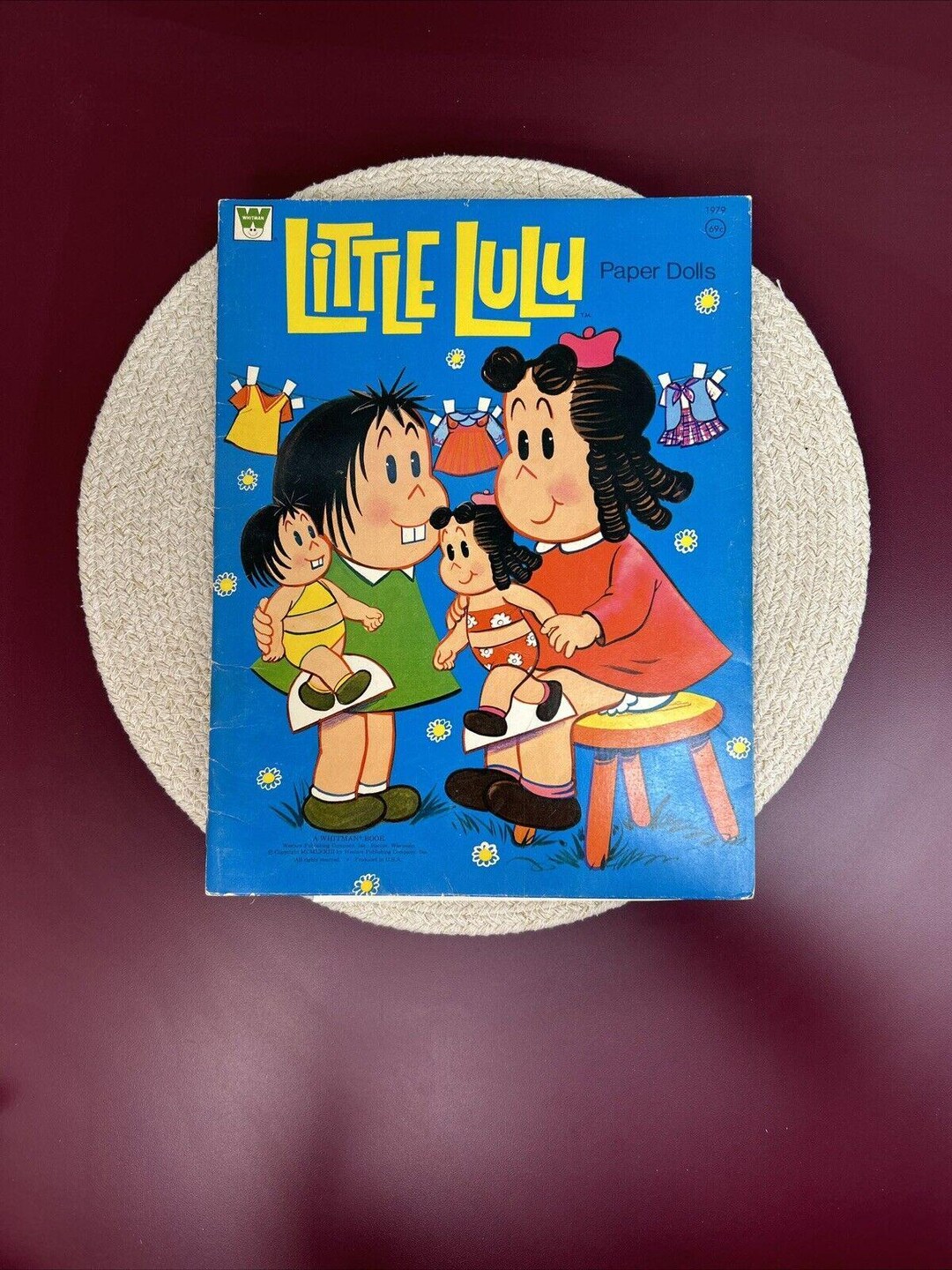 Vintage Little Lulu Paper Dolls Book Whitman 1973 Cut Complete - Etsy