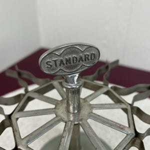 Vintage Standard Rubber Stamp Holder Carousel Stand Antique Metal - Etsy