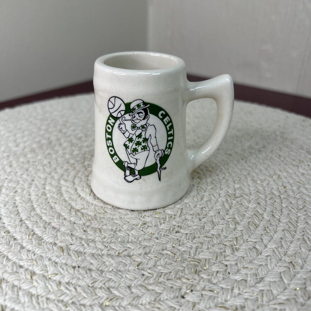Boston Celtics Green Logo Standard Shot Glass Ceramic Mini Mug - Etsy