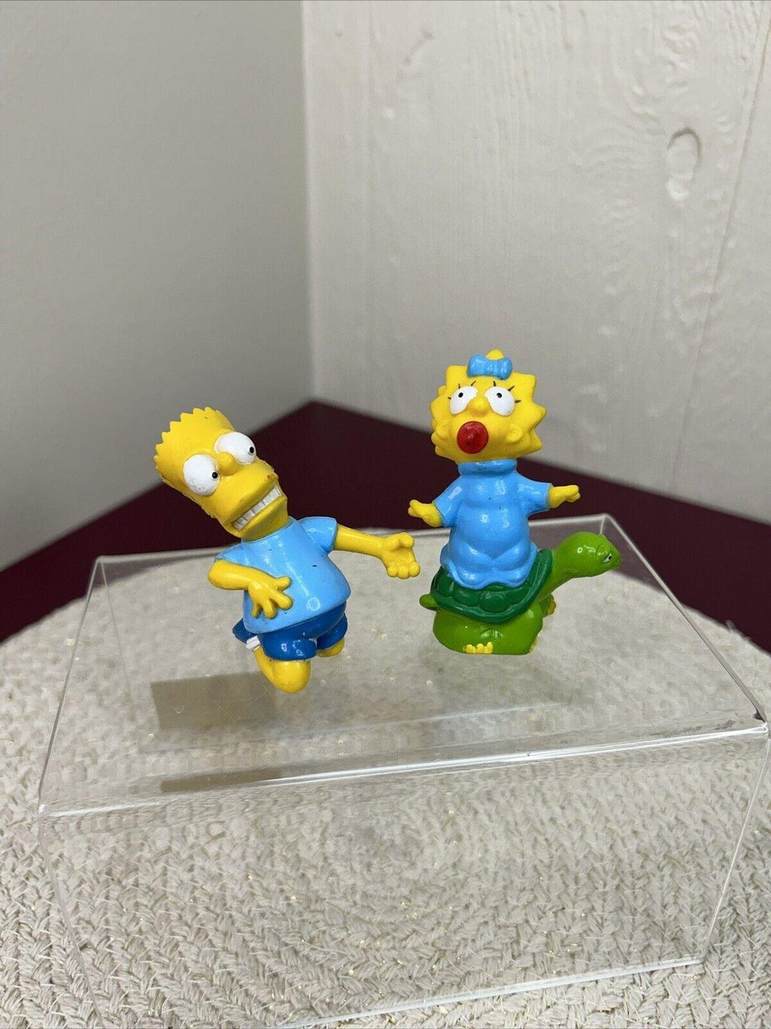 1990 Hamilton Gifts the Simpsons Bart Playing Air Guitar Maggie on ...
