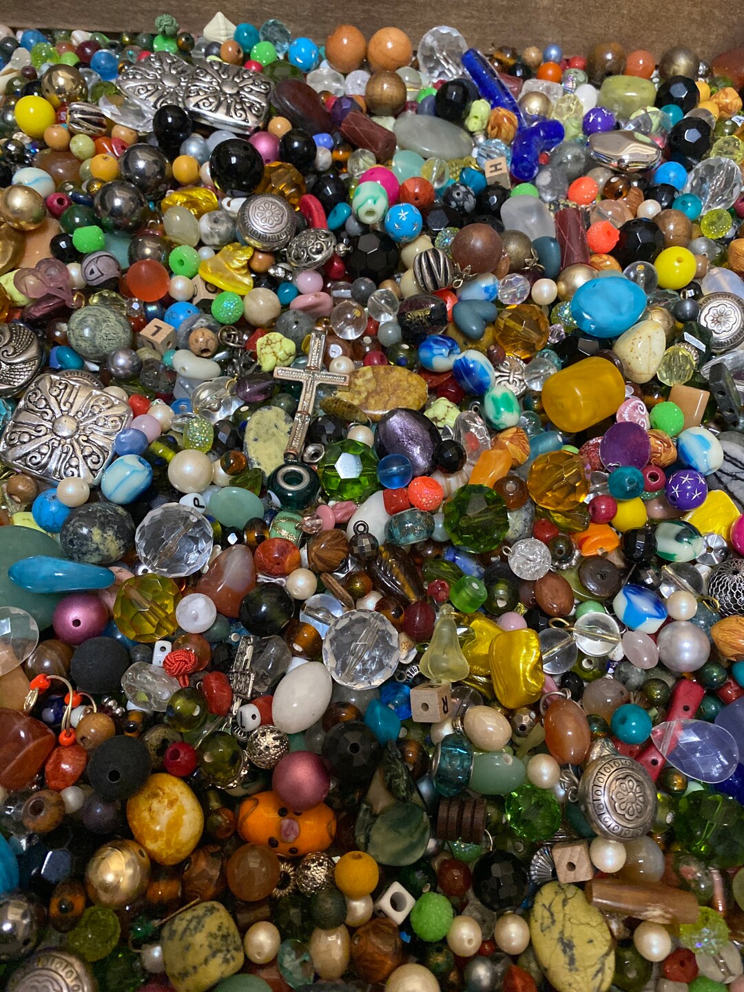1 Pound of Bulk Beads, Jewelry Making Supplies - Etsy