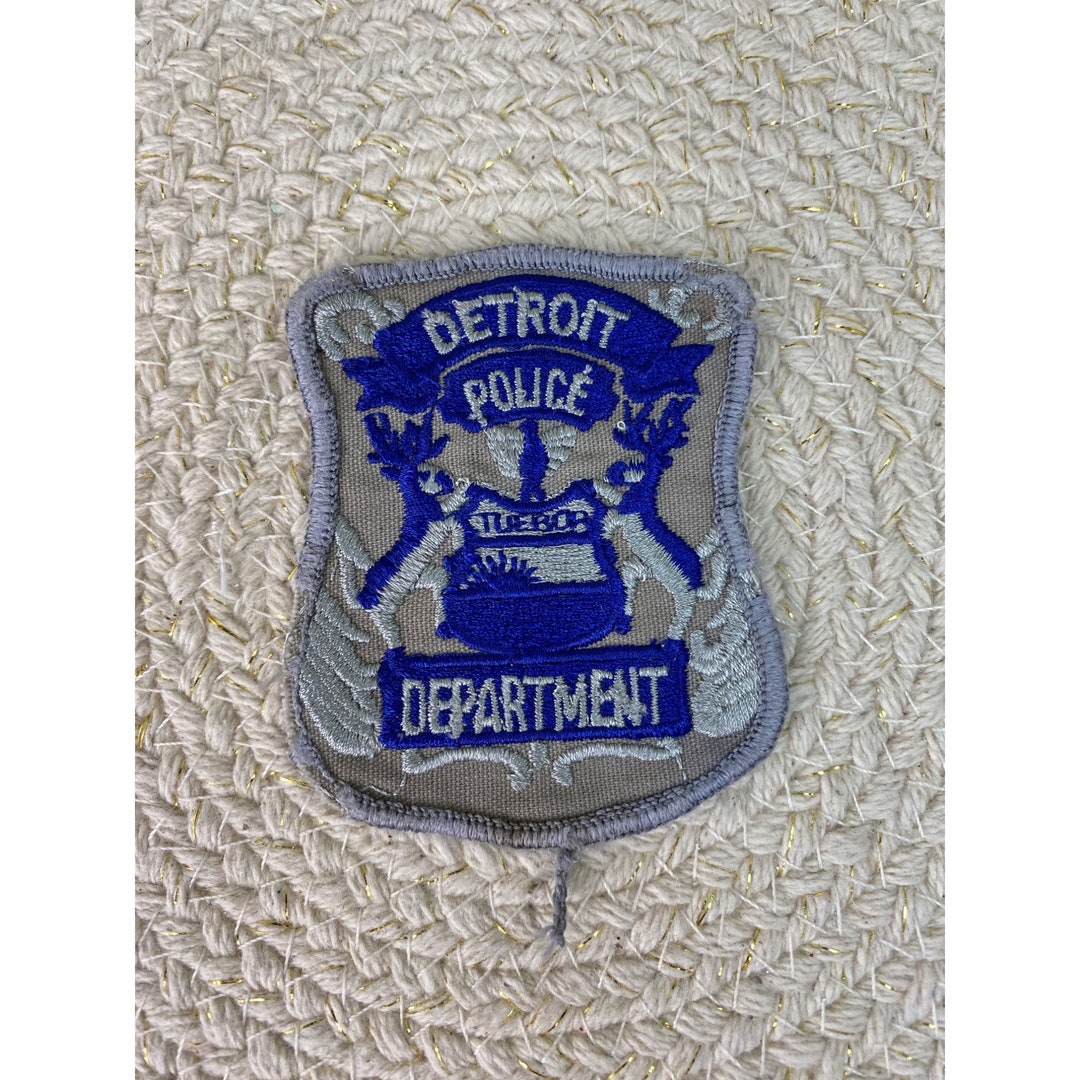 Vintage Detroit Police Department Uniform Patch - Etsy