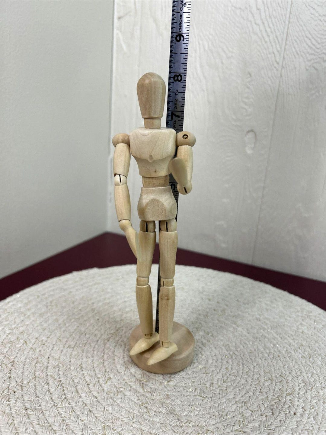 Vintage Wooden Articulated Artist Model Jointed Figure Human Form on ...