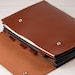Leather File Folder, Accordian File Organizer, Leather Holder A4 for ...
