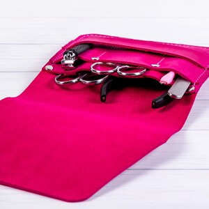 Personalized Leather Manicure Case, Manicure Tool Case, Manicure Set ...