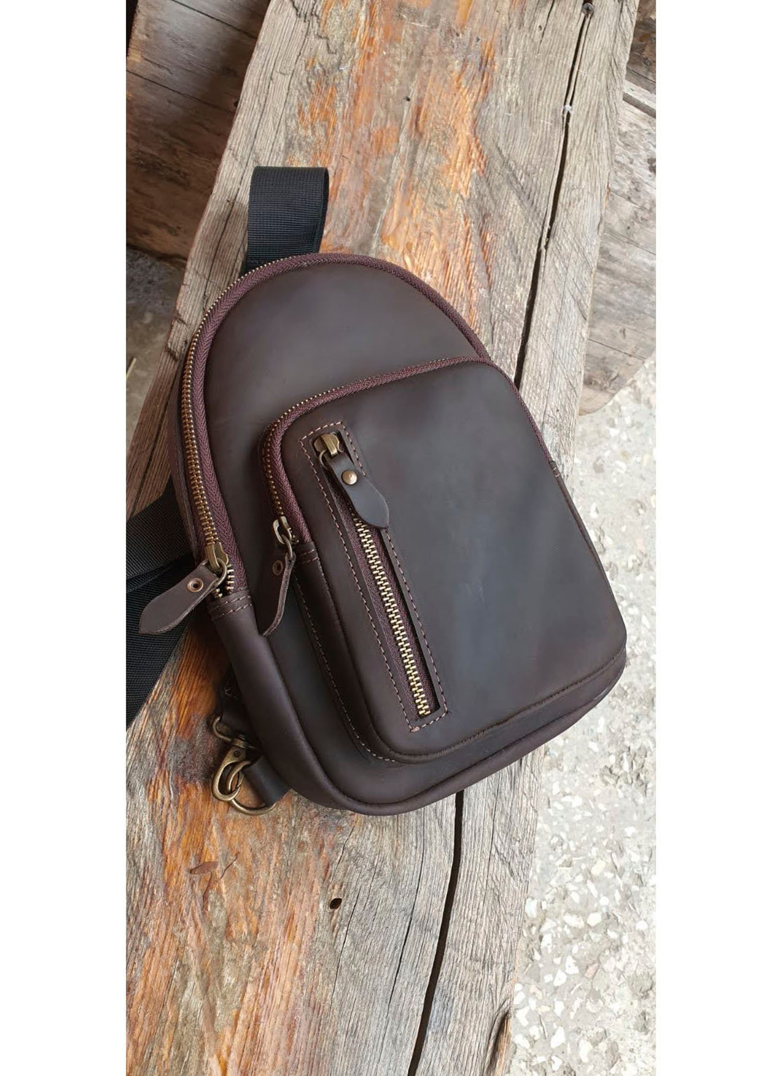 Small Leather Backpack Leather Rucksack Backpack Purse | Etsy