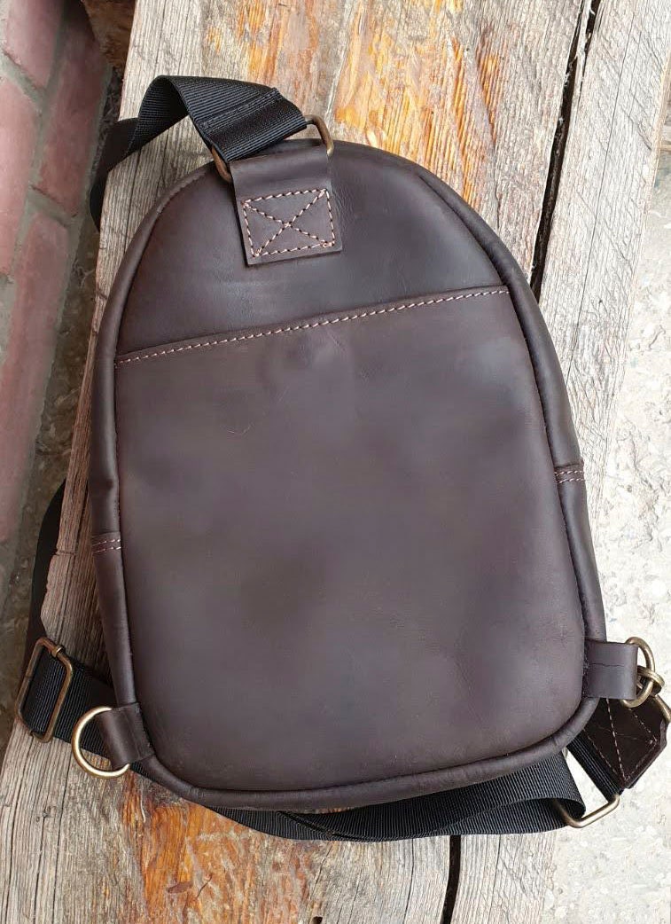 Small Leather Backpack Leather Rucksack Backpack Purse | Etsy