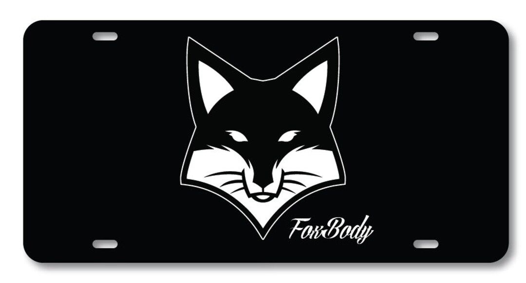 Foxbody 5.0 Ford Mustang Aluminum Vehicle Vanity License Plate - Etsy