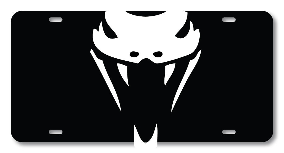 Venomous Viper Snake License Plate Evil Villain Aluminum - Etsy