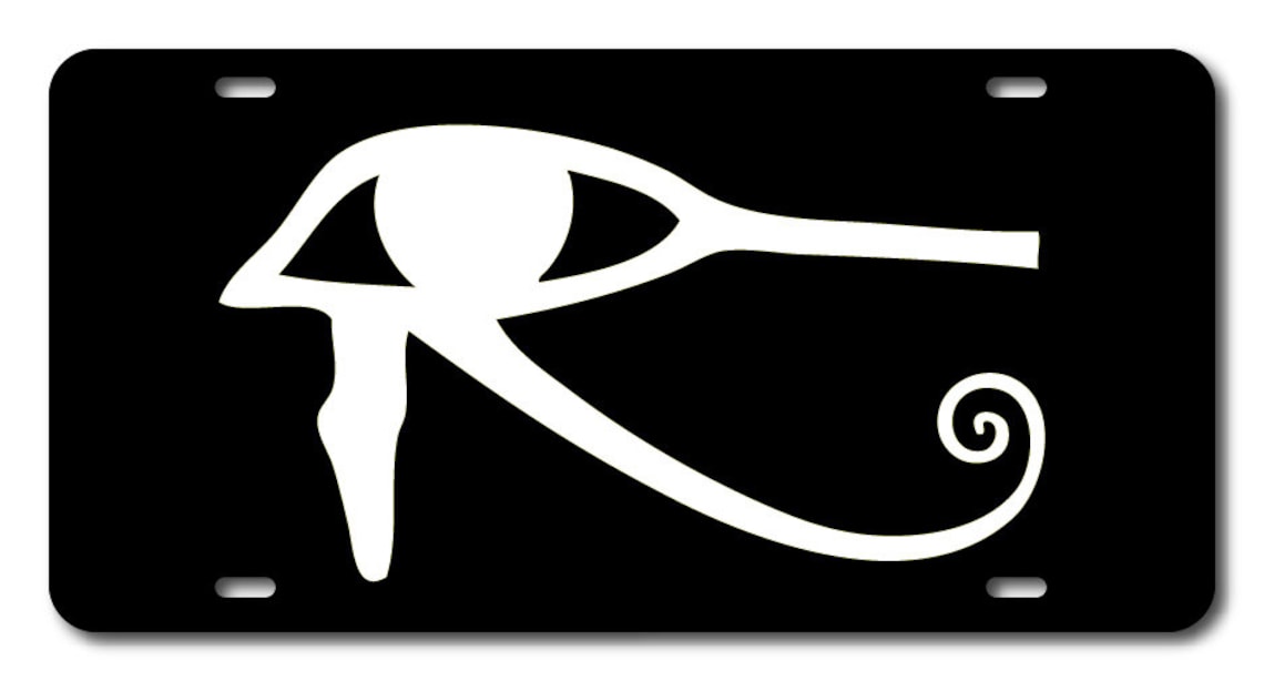 The Eye of Osiris Ancient Egyptian Mythology Aluminum Black | Etsy