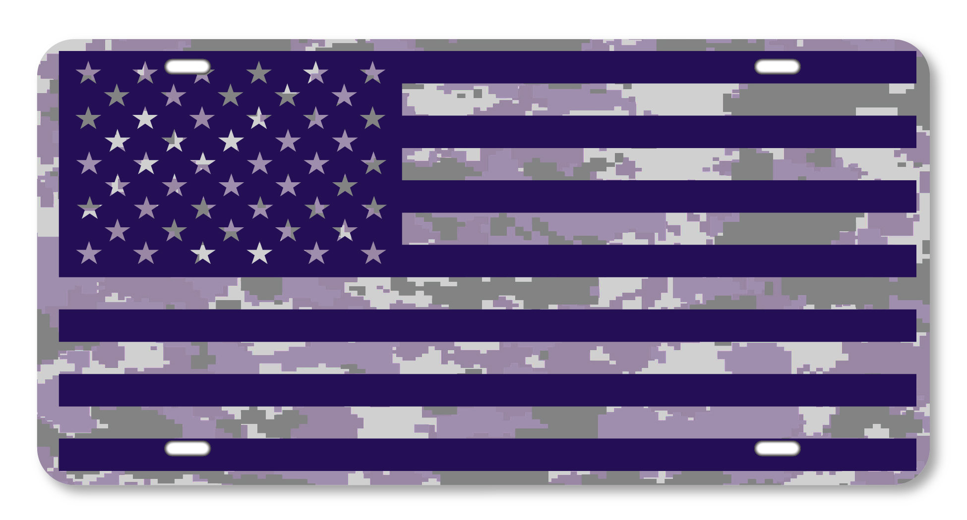 Purple American Flag