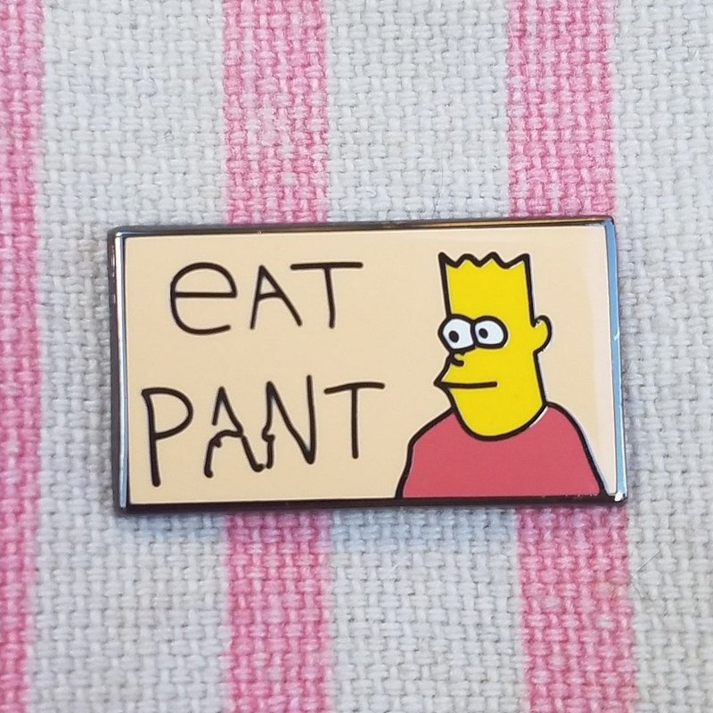 Bart Simpson Pin - Etsy