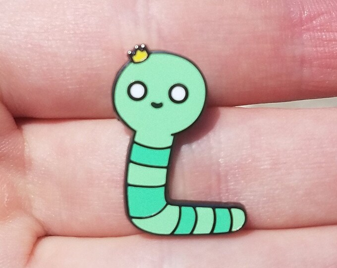 King Worm Adventure Time Enamel Pin Cartoon Finn and Jake Ice - Etsy