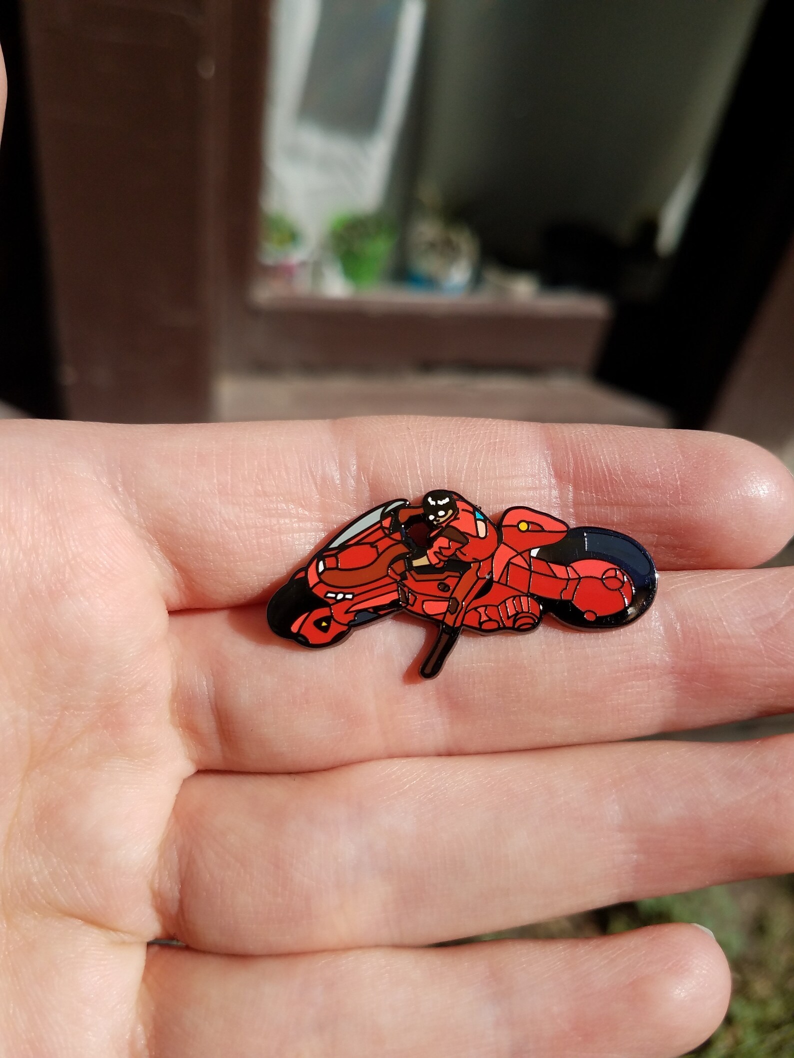 Akira Bike Slide Hard Enamel Pin Kaneda Testuo Shima - Etsy