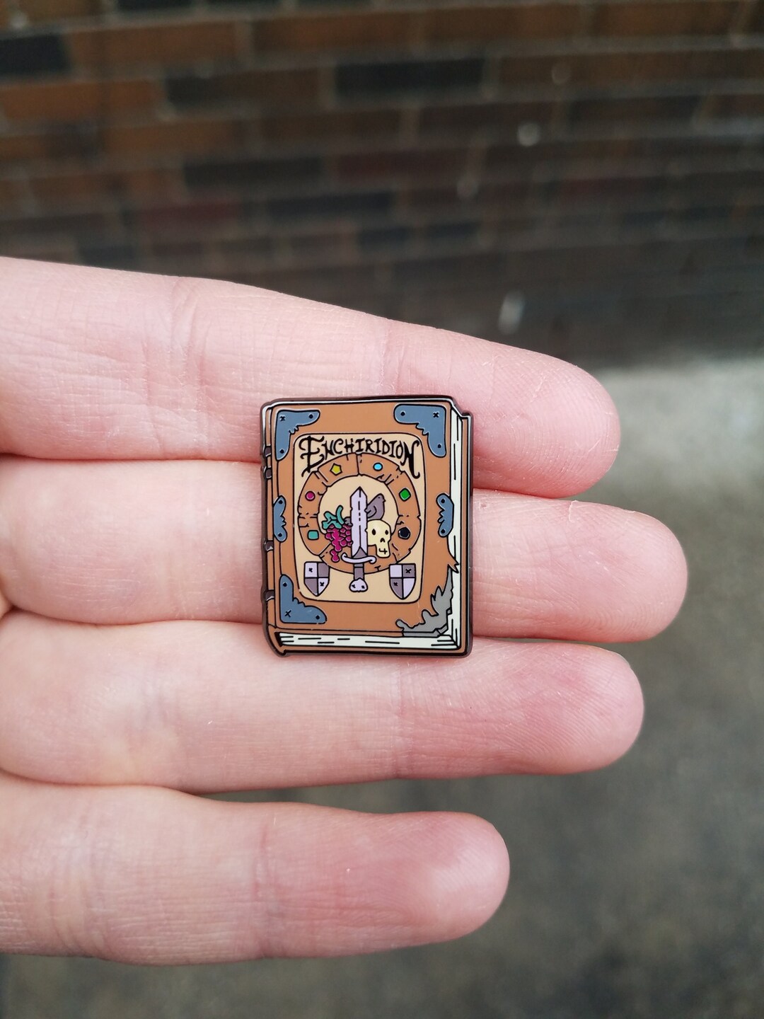 Adventure Time Enamel Pin Enchiridion - Etsy