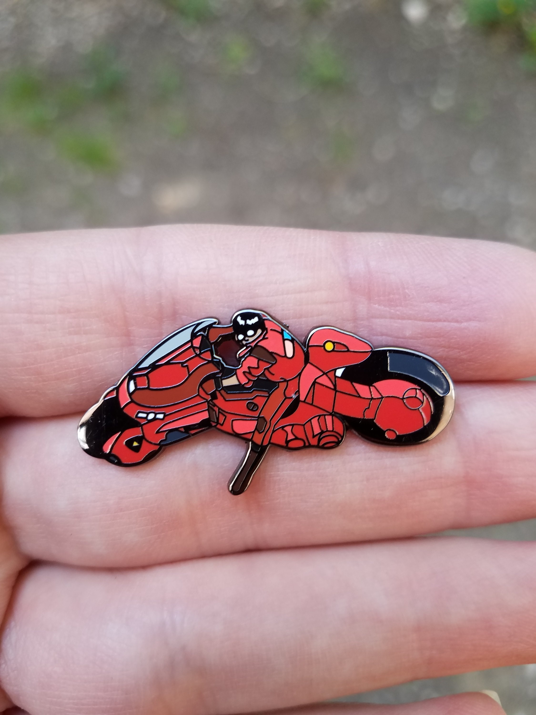 Akira Bike Slide Hard Enamel Pin Kaneda Testuo Shima - Etsy Canada