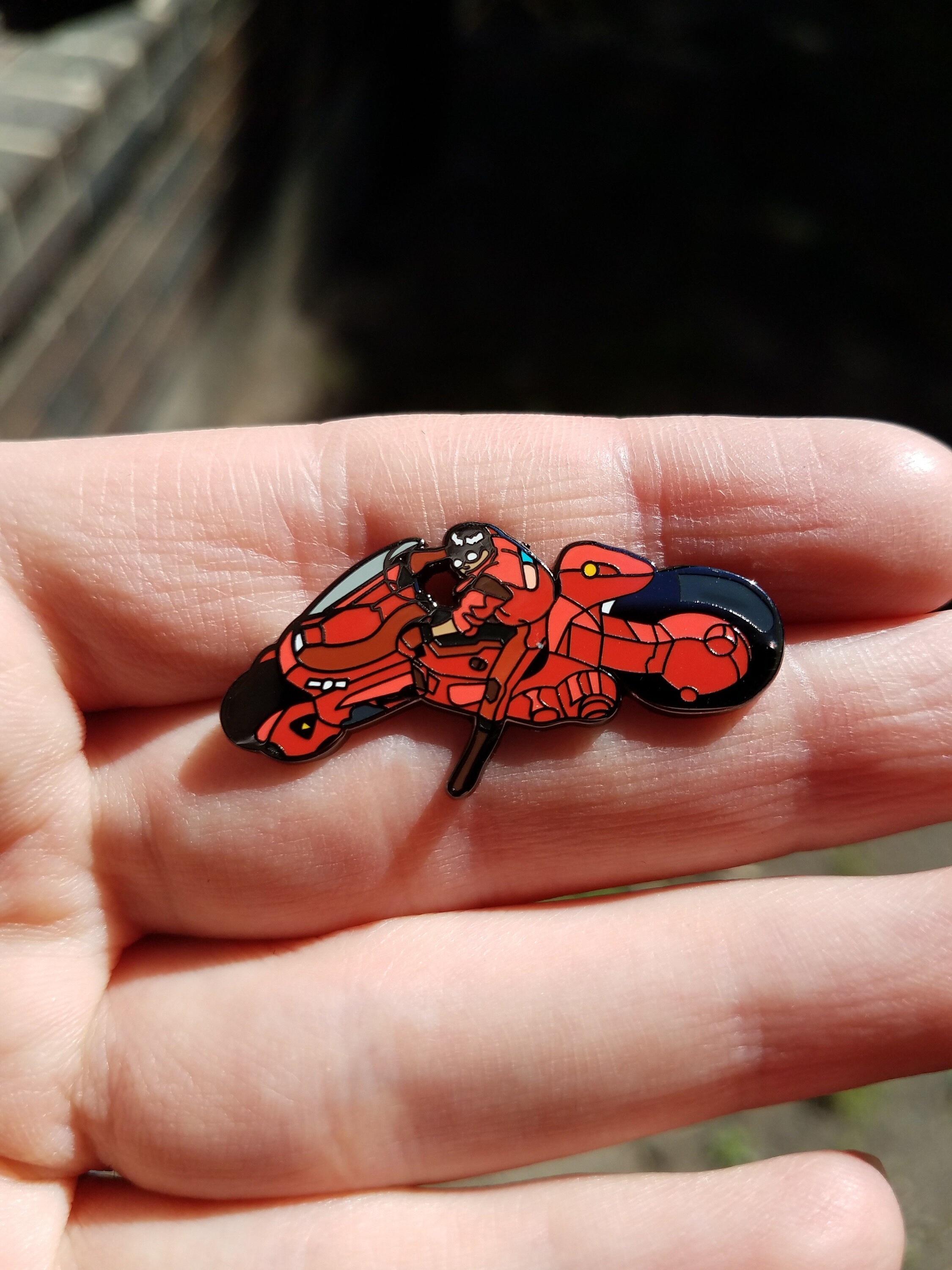 Akira Bike Slide Hard Enamel Pin Kaneda Testuo Shima - Etsy Canada