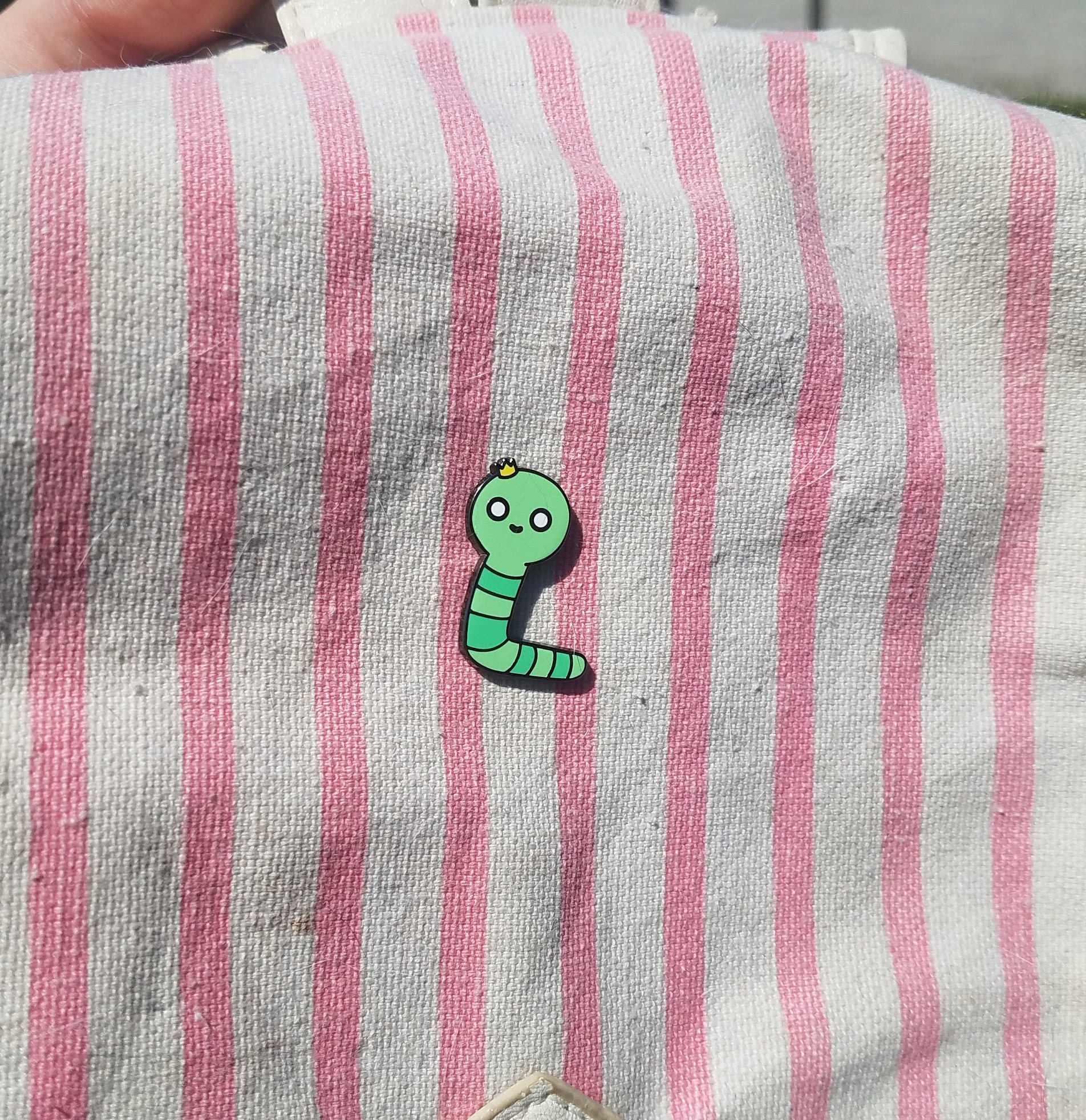 King Worm Adventure Time Enamel Pin Cartoon Finn and Jake Ice | Etsy