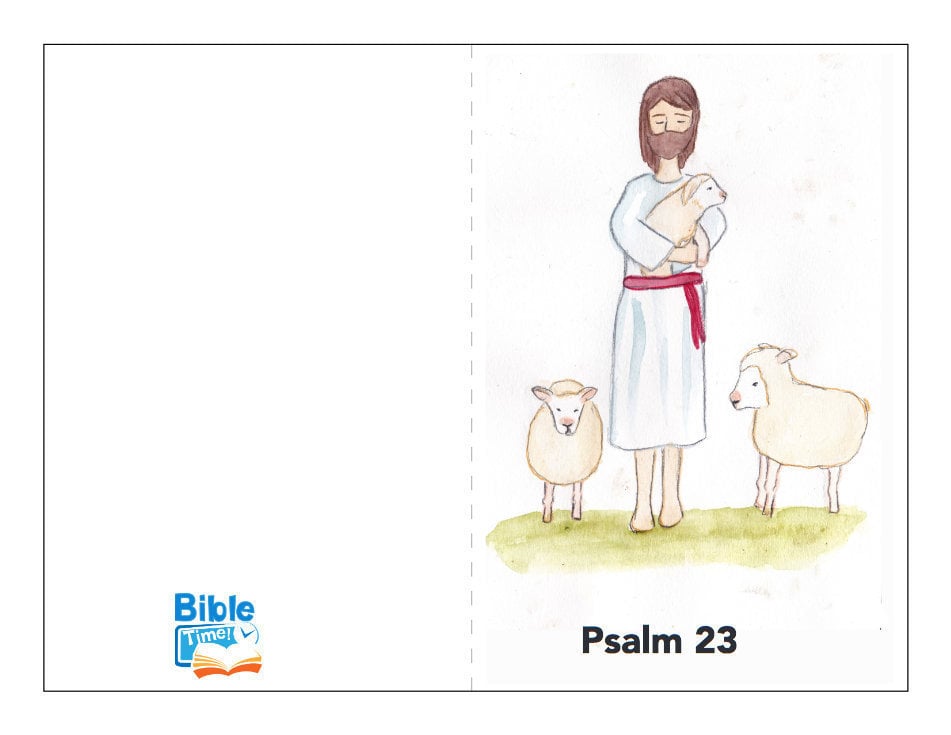 Psalm 23 - Bible Time Digital Bible Lesson ~ the Lord is My Shepherd ...