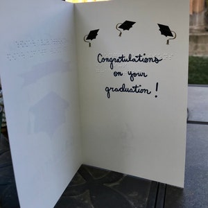 Graduation Card With Tactile Embellishment or Embossing With a ...