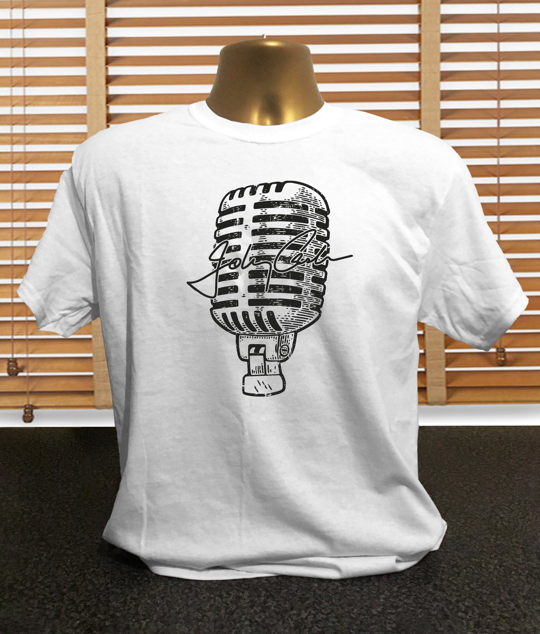Johnny Cash Signature 1950's Microphone Men's - Etsy