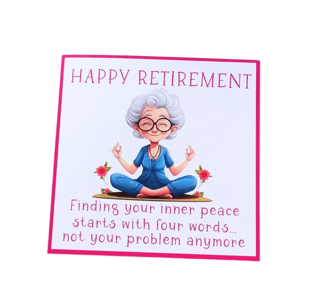 Happy Retirement Card for Women, Congratulations on Retirement Card - Etsy