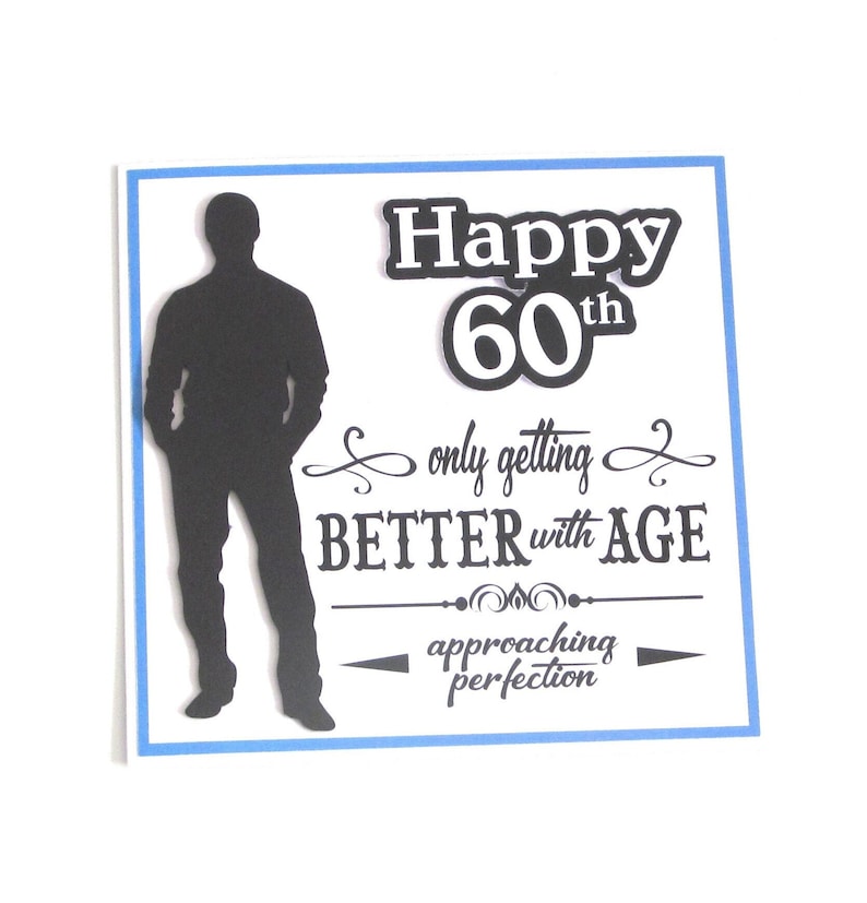 60th Birthday Card for Men, Cheeky 60th Birthday Card - Etsy