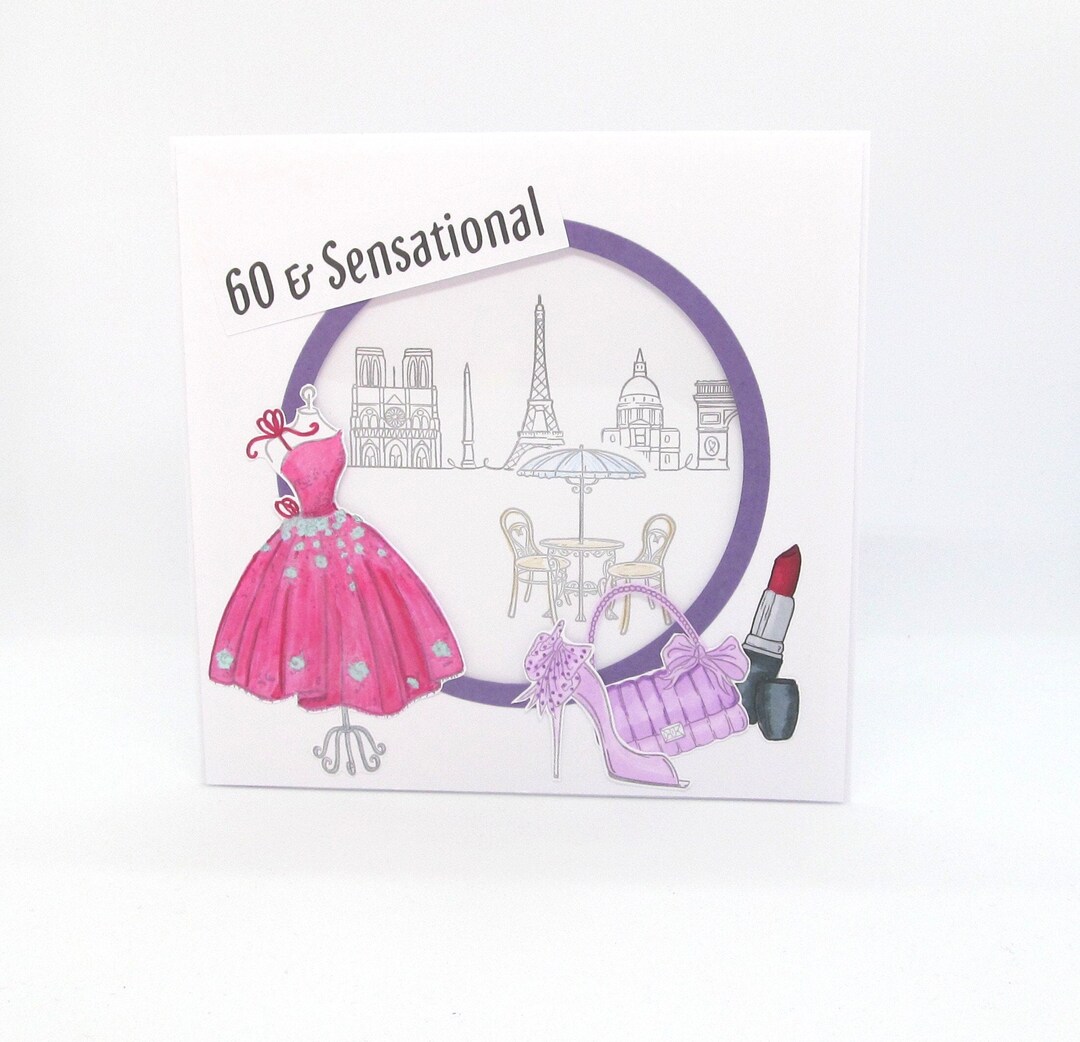 Sensational at 60 60th Birthday Card for Women - Etsy