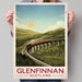 Glenfinnan Viaduct Poster Railway Bridge Poster Vintage | Etsy