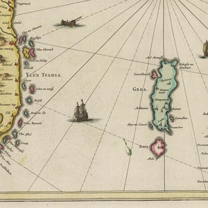 Isle of Islay Map | Old Antique Map | 1665 | Old Map Wall Print| Poster ...