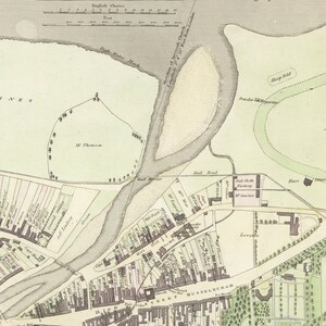 Musselburgh Map | Hay's New Plan of Musselburgh and Its Environs | 1824 ...
