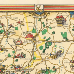 Map of Greater London (1950)| Vintage London Map| Taylor - Walker ...