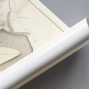 Old Map of Dumbarton | Ancient Map Print | Historic Dumbarton Map - Etsy