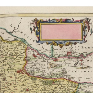 Old Renfrew Map | Praefectura Renfroana’ | Old Antique Map | 1665 ...