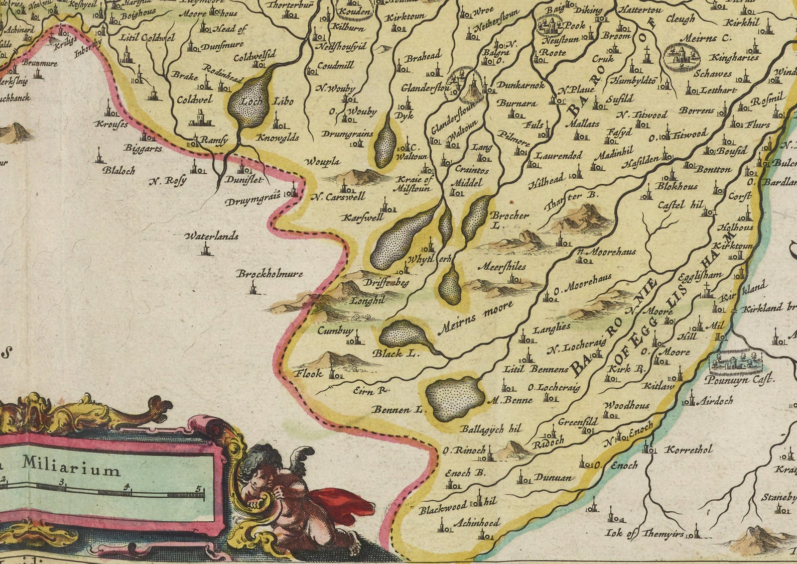 Old Renfrew Map Praefectura Renfroana Old Antique Map - Etsy UK