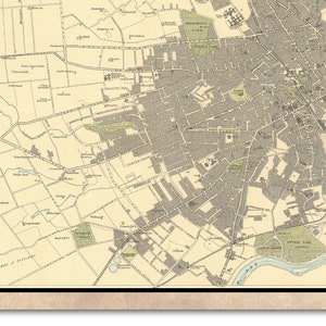 Aberdeen Map | Old Antique Map | 1912 |old Map Wall Print| Poster Wall ...