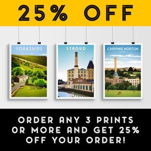 Stroud Print - Ebley Mill - Cotswold Canals - England Travel Poster ...
