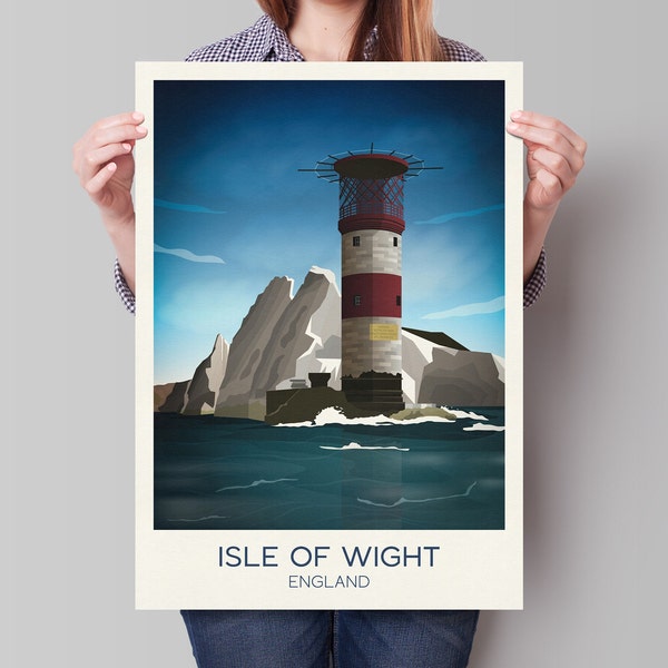 Isle of Wight Print - Etsy UK