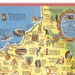Cornwall, Stronghold of the Early Britons, Pictorial Map | Vintage ...