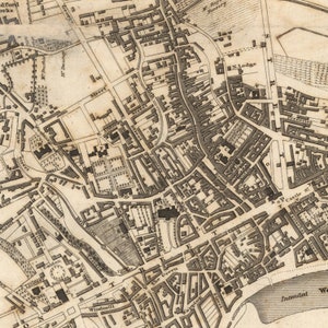 Aberdeen Map | Plan of the Cities of Aberdeen | John Wood | Old Map of ...
