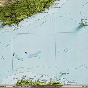 The East Neuk of Fife Map | Historic Map | Kingdom of Fife Gift - Elie ...