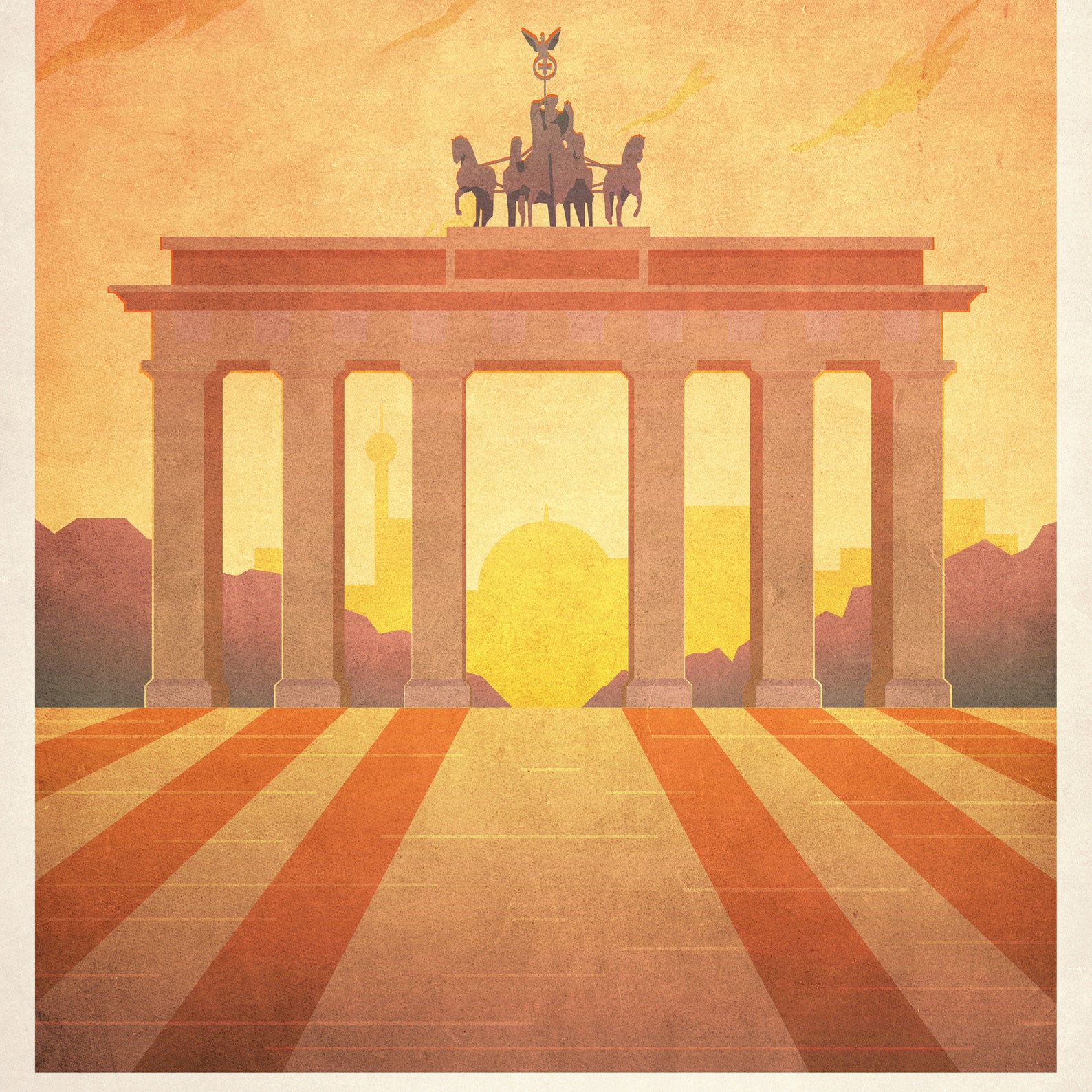 Berlin Poster / Germany Travel Print / Travel Poster / - Etsy UK
