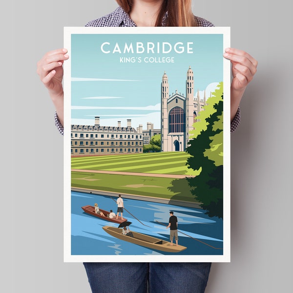 Cambridge Poster - Etsy UK
